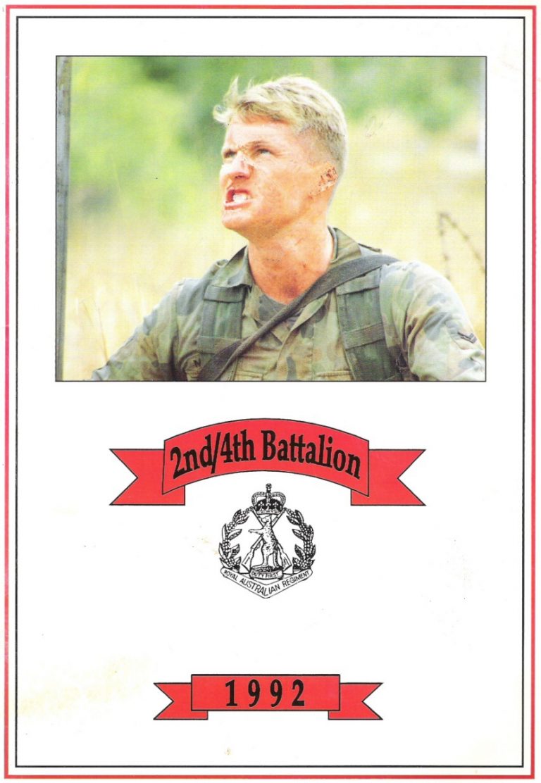 Battalion Yearbooks – 2nd / 4th Battalion Royal Australian Regiment ...