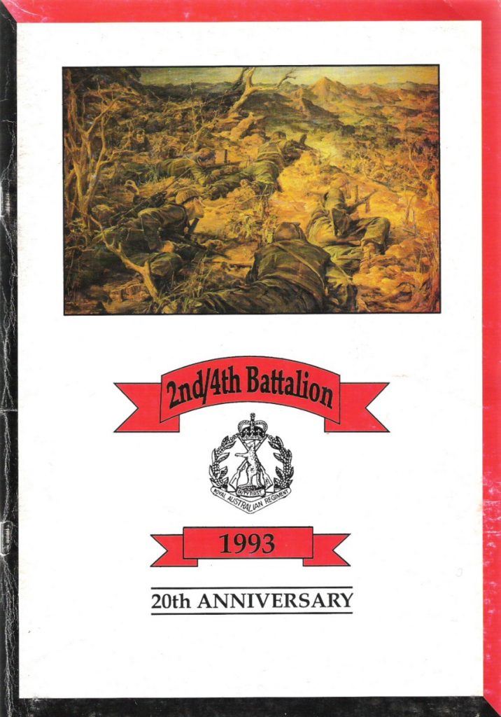 Battalion Yearbooks – 2nd / 4th Battalion Royal Australian Regiment ...